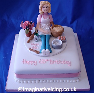 Birthday Baking lady | Imaginative Icing - Cakes - Scarborough, York ...