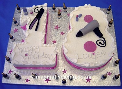 Number 18 Birthday Cake | Imaginative Icing - Cakes - Scarborough, York ...
