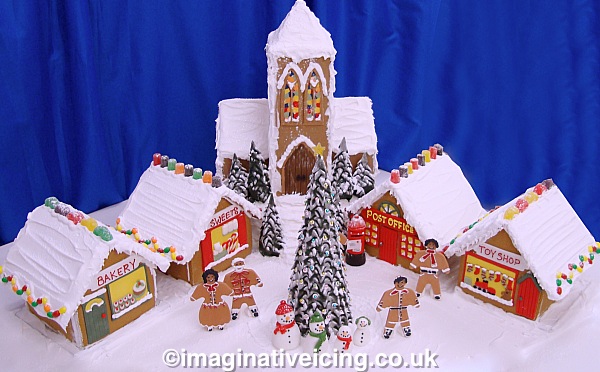 Gingerbread Christmas Village | Imaginative Icing - Cakes - Scarborough ...