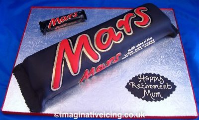 Supersized Mars Bar Celebration Cake | Imaginative Icing - Cakes ...