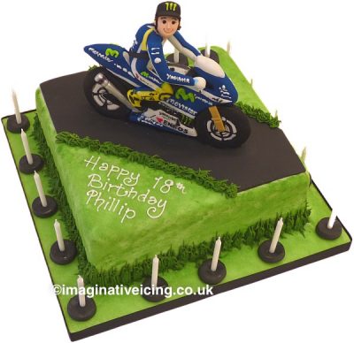 Motorbike Racing birthday cake | Imaginative Icing - Cakes ...